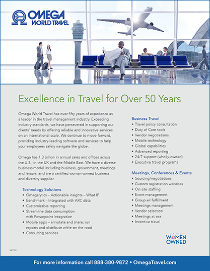 GBTA Product Information - Omega World Travel